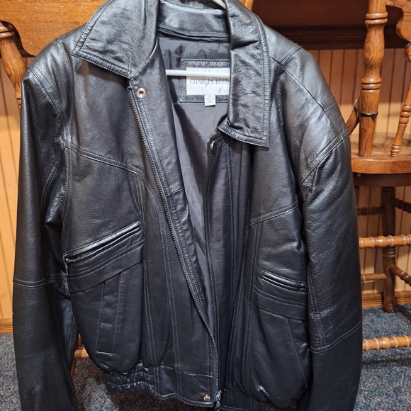 Charles Klein | Jackets & Coats | Charles Klein Leather Jacket | Poshmark